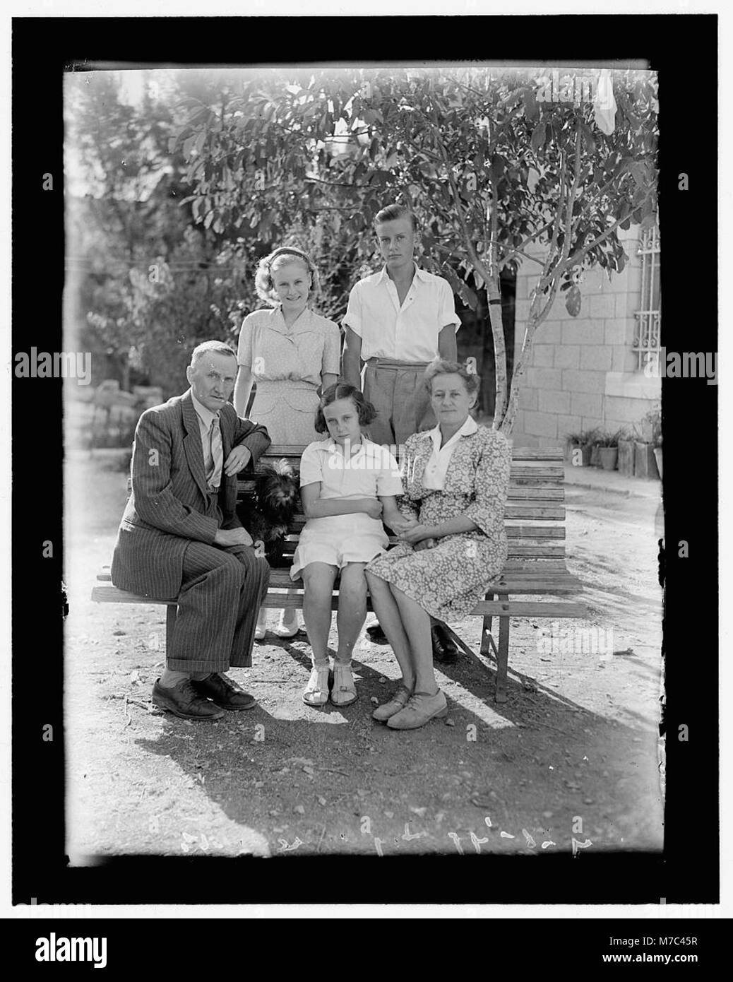 Eric and Edith Matson are pictured with their children, Anne, David ...