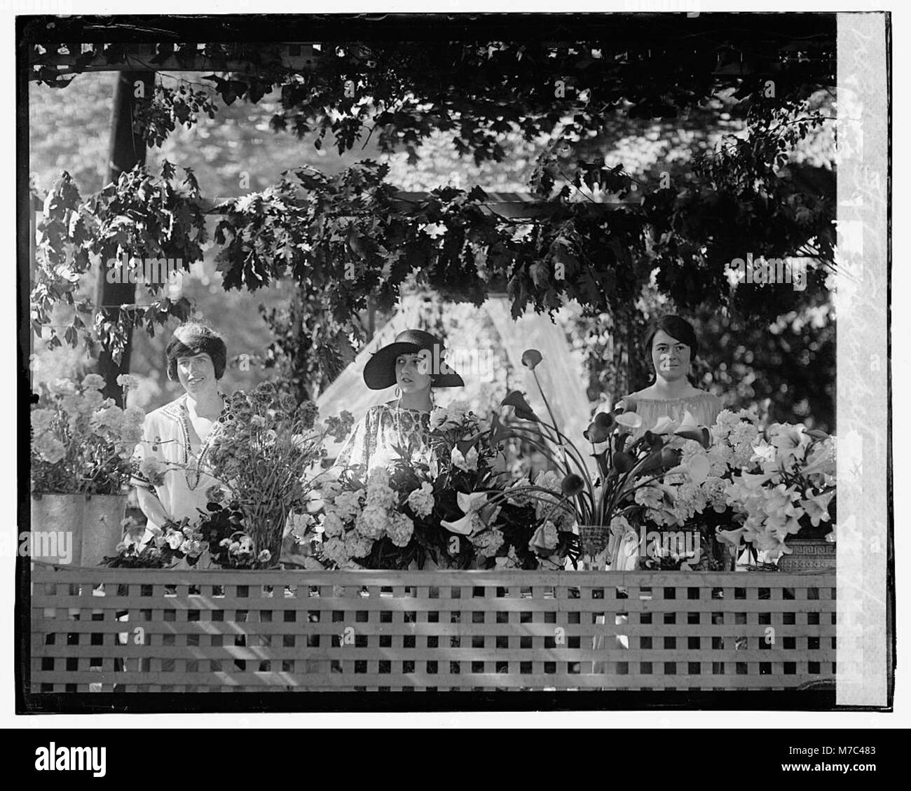 A historical image from the Fête Champêtre on May 22, 1923, a cultural ...