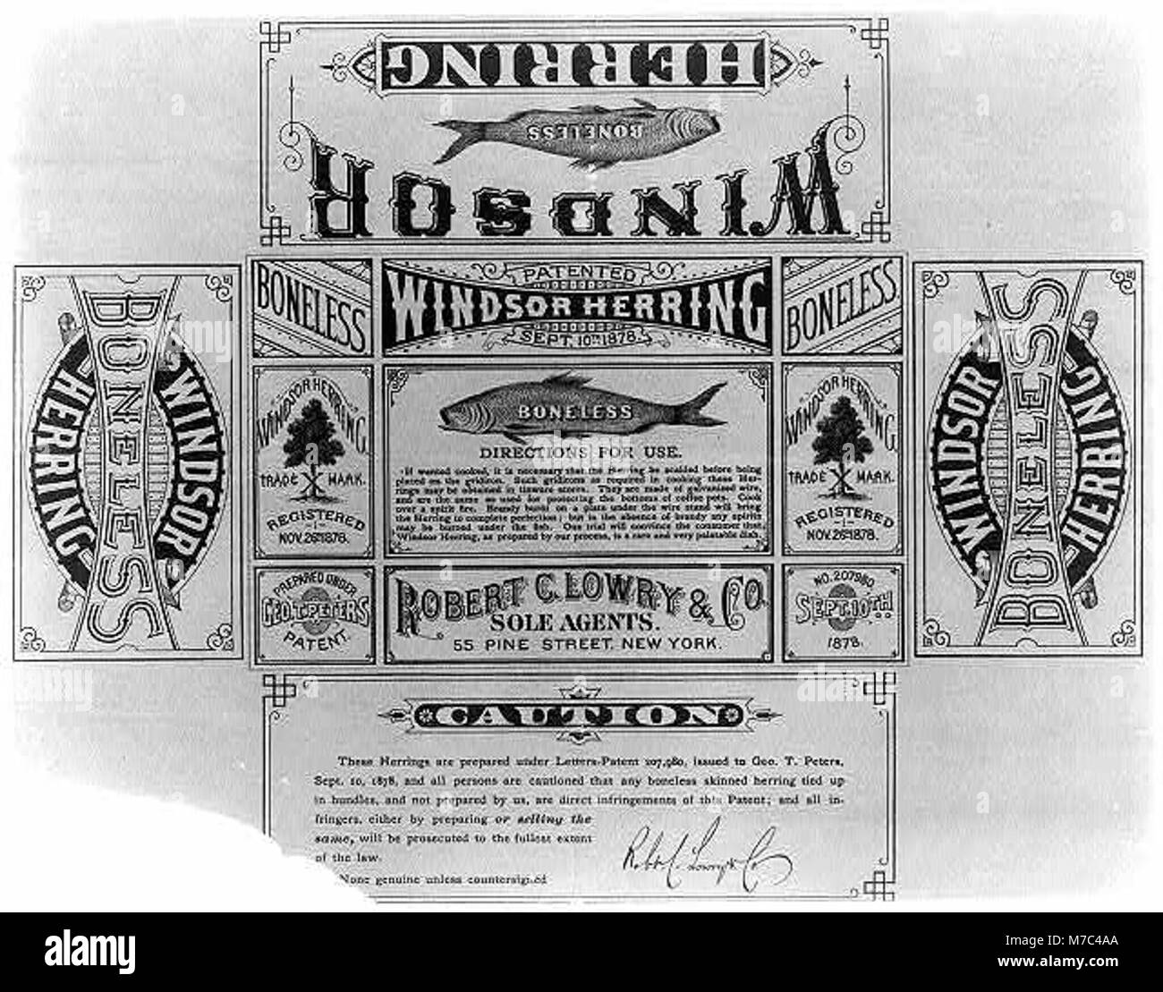 Cooking instructions label hi-res stock photography and images - Alamy