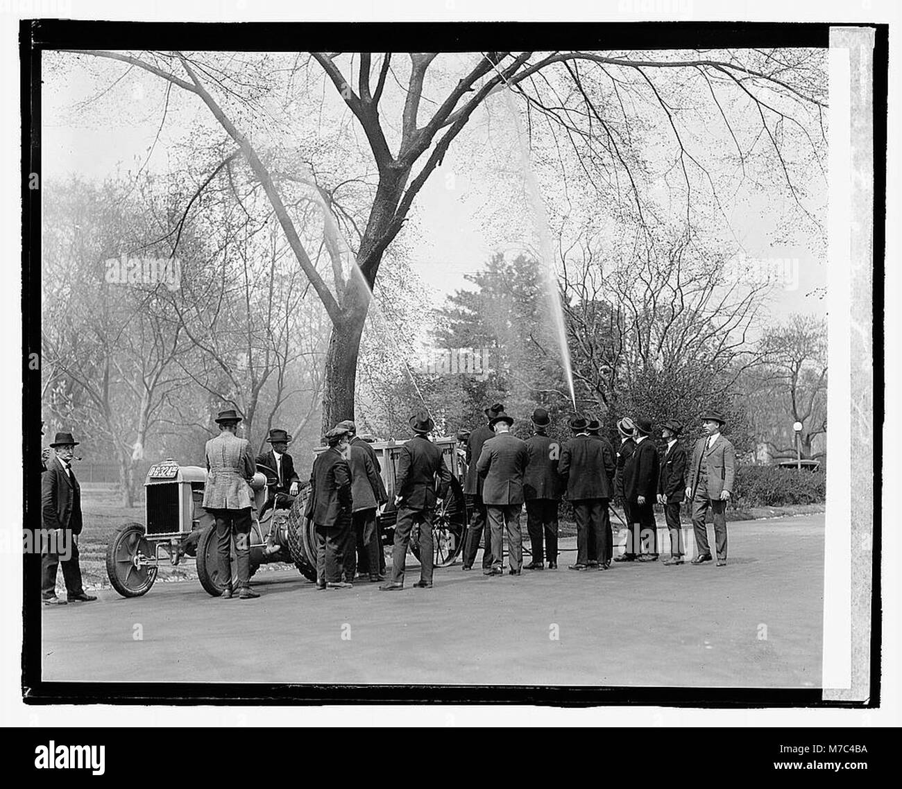 A historical photograph of the Ford Motor Company, likely showing one ...