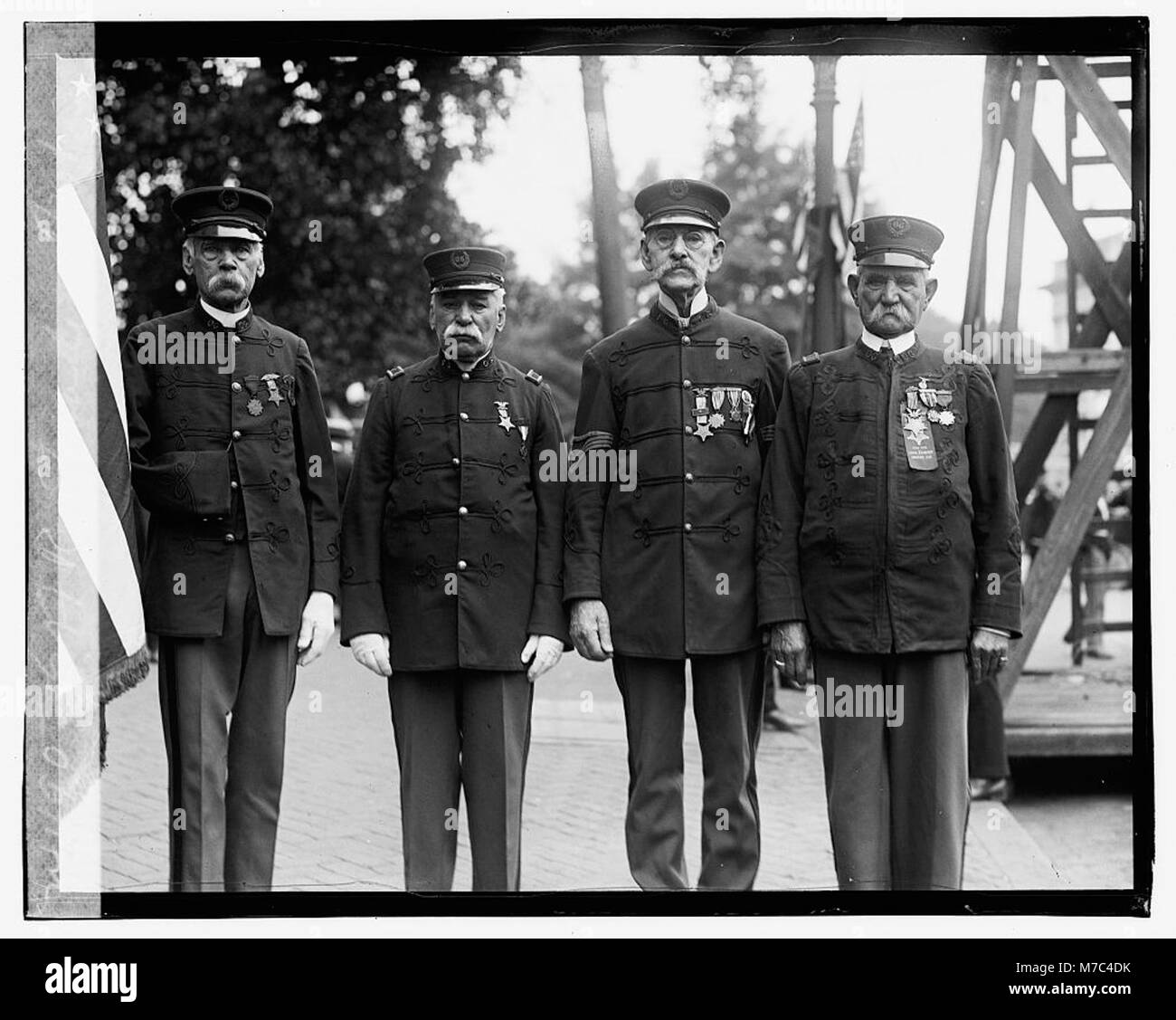 This image shows the G.A.R. (Grand Army of the Republic) Parade of May ...