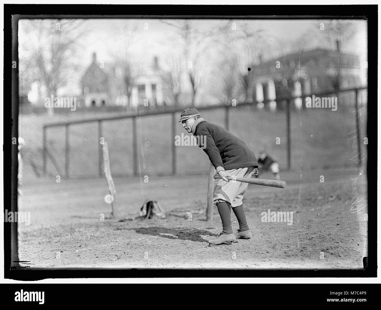 A photograph of Clark Griffith, a prominent figure in American sports ...