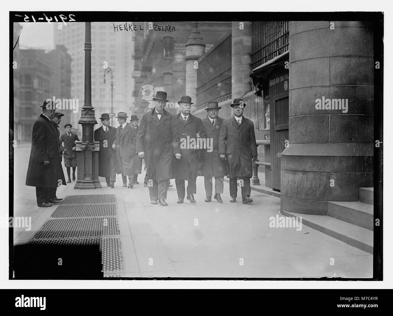 This image depicts Henkel and Zelaya, two significant figures from the ...