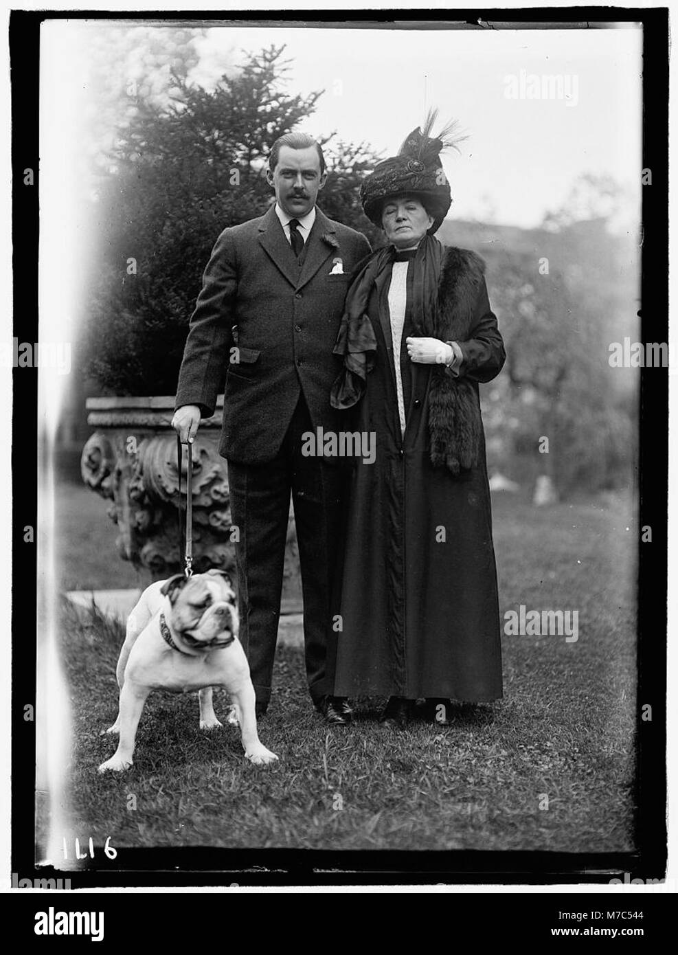 Edward Beale McLean is featured in this image from a horse show ...
