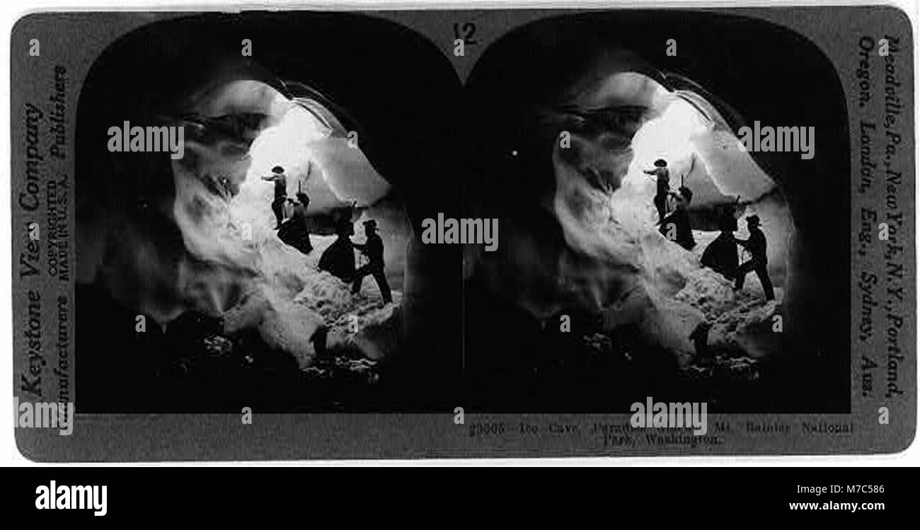 Paradise glacier cave mt rainier hi-res stock photography and images ...