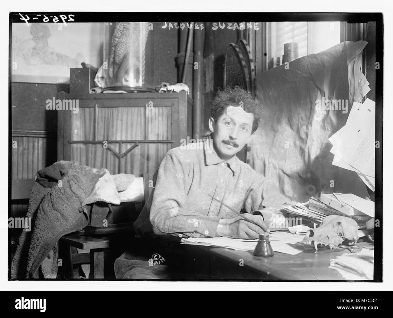 A photograph of Jacques Suzanne, possibly a notable figure in a ...