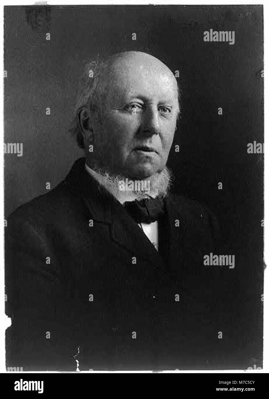 A portrait of James Burrill Angell, an influential figure from the 19th ...