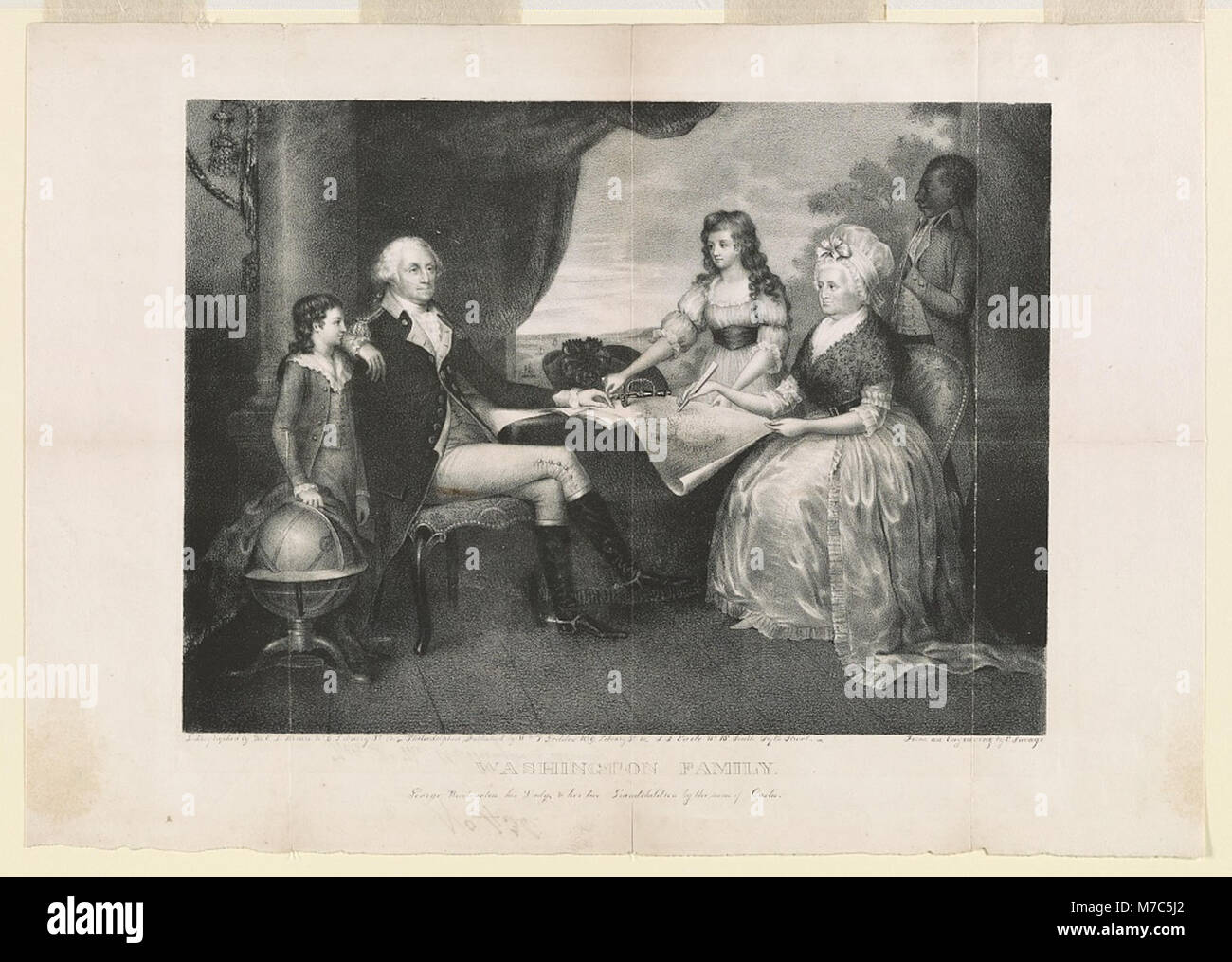 George washington and martha hi-res stock photography and images - Alamy