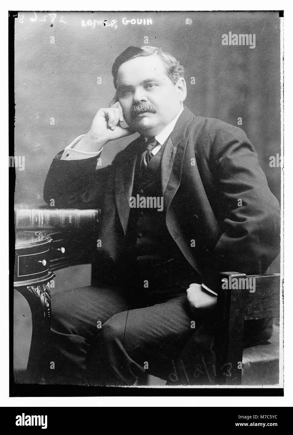 Lomer Gouin, a notable Canadian political figure, captured in this ...