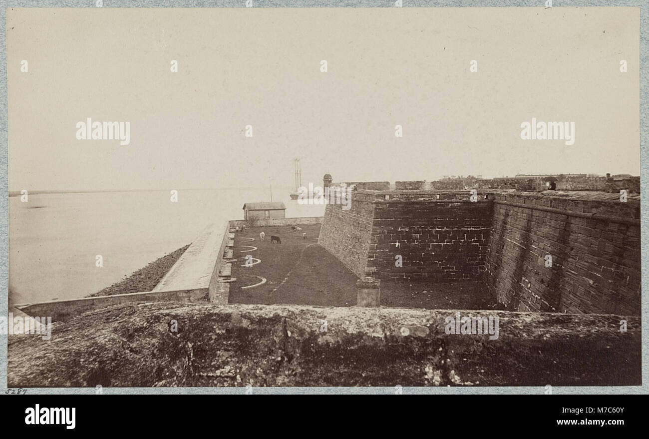 Fort Marion, located in Saint Augustine, Florida, is a historic ...