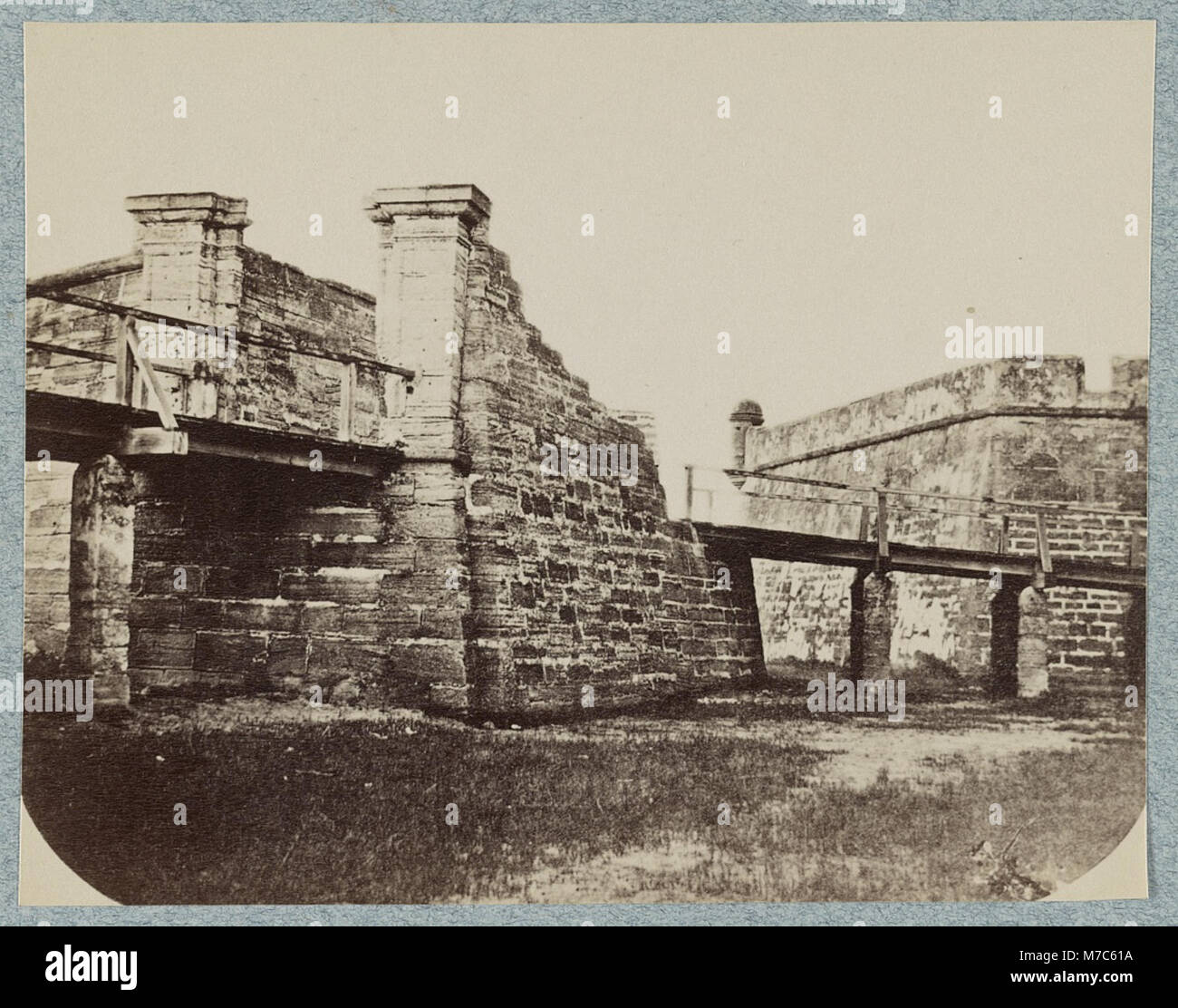 Fort Marion, located in St. Augustine, Florida, is a historic military ...