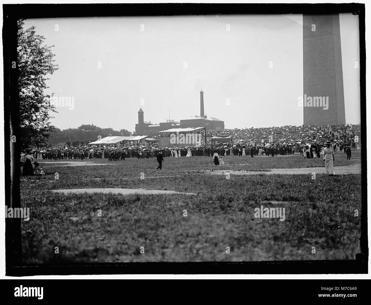A photograph of a military field mass conducted by the Holy Name ...