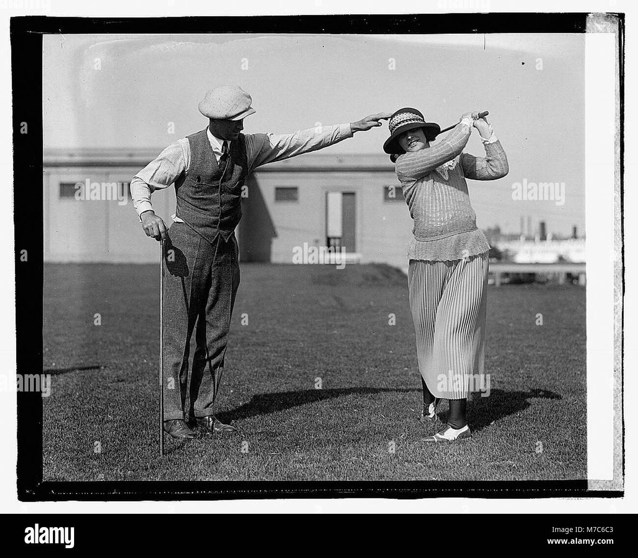 A portrait of Miss Virginia Riter, captured in this historical image ...