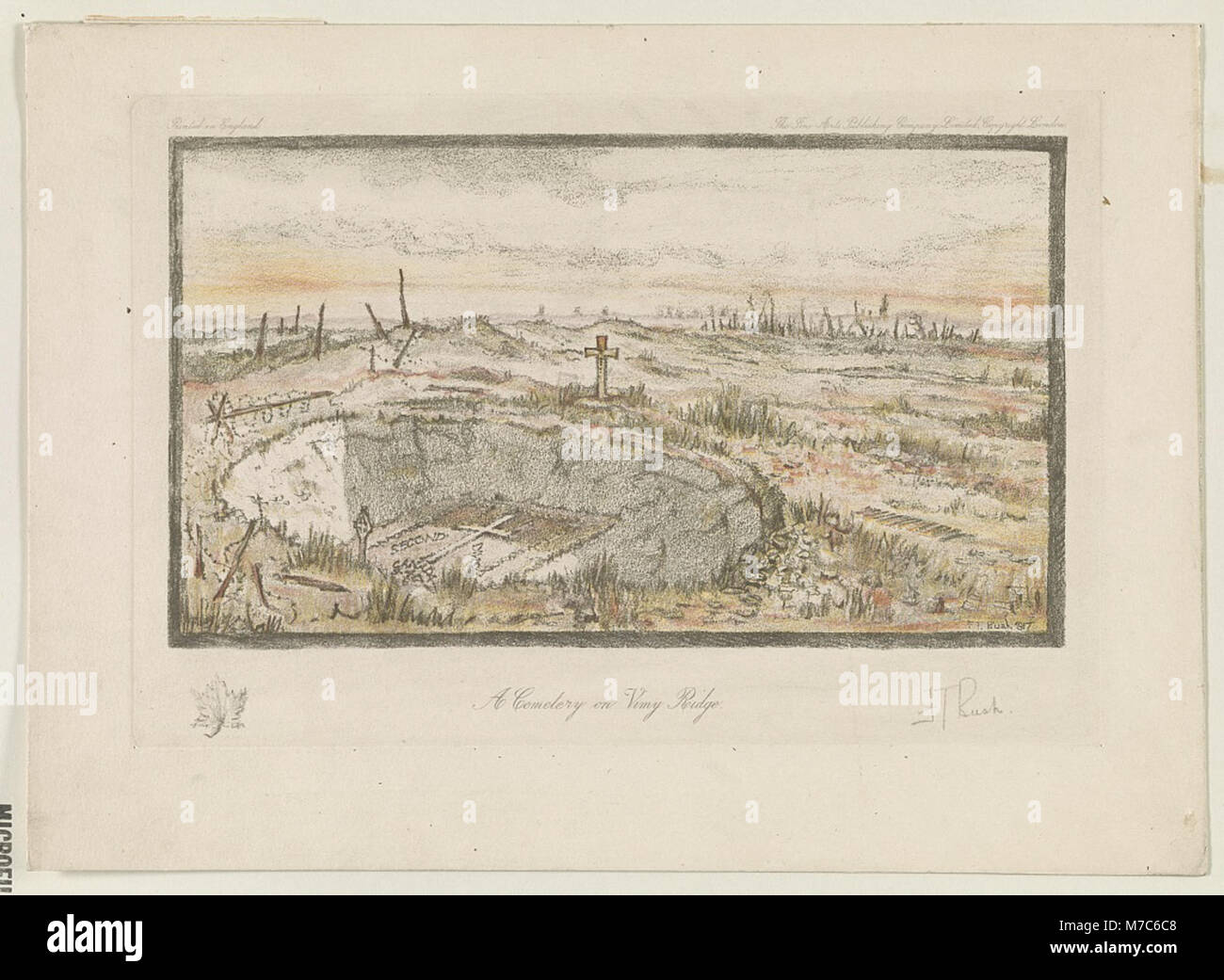 Soldiers lost at vimy ridge hi-res stock photography and images - Alamy