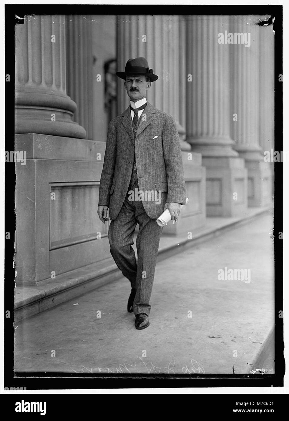A formal portrait of Joseph Hampton Moore, a U.S. Representative from ...