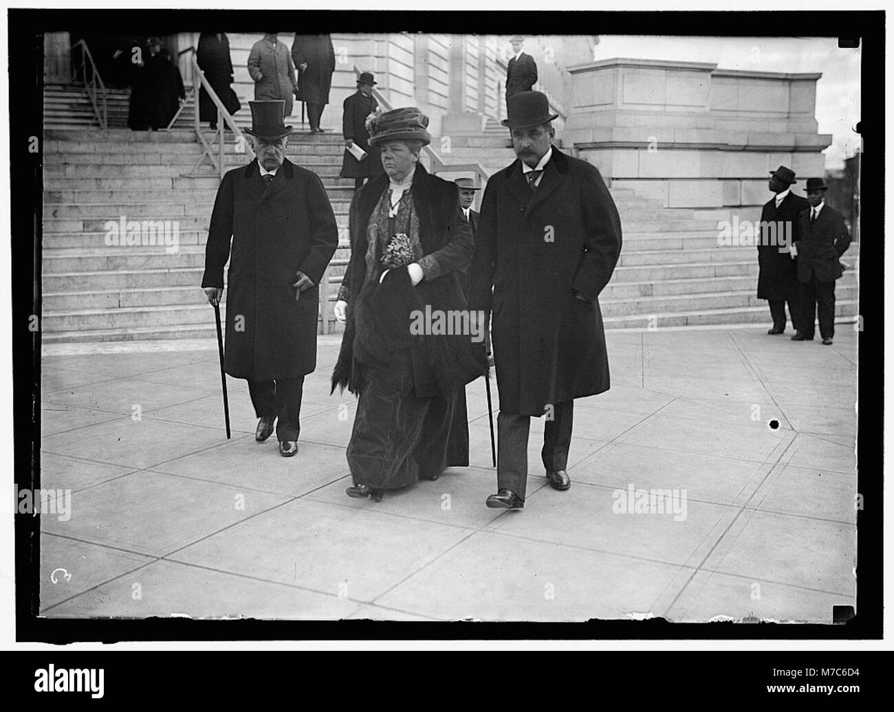 This portrait features J. Pierpont Morgan, Jr. alongside his father and ...