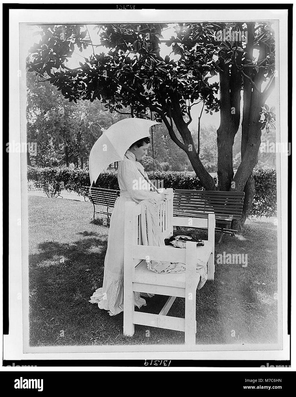 Portrait of Mrs. Theodore Roosevelt, Edith Roosevelt, the First Lady ...