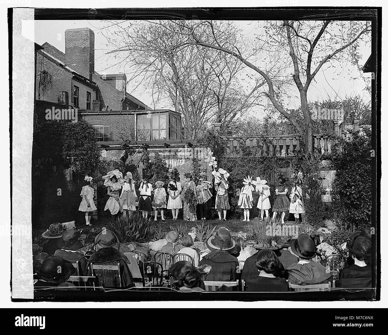 This photograph depicts a neighborhood house from May 3, 1923. The ...