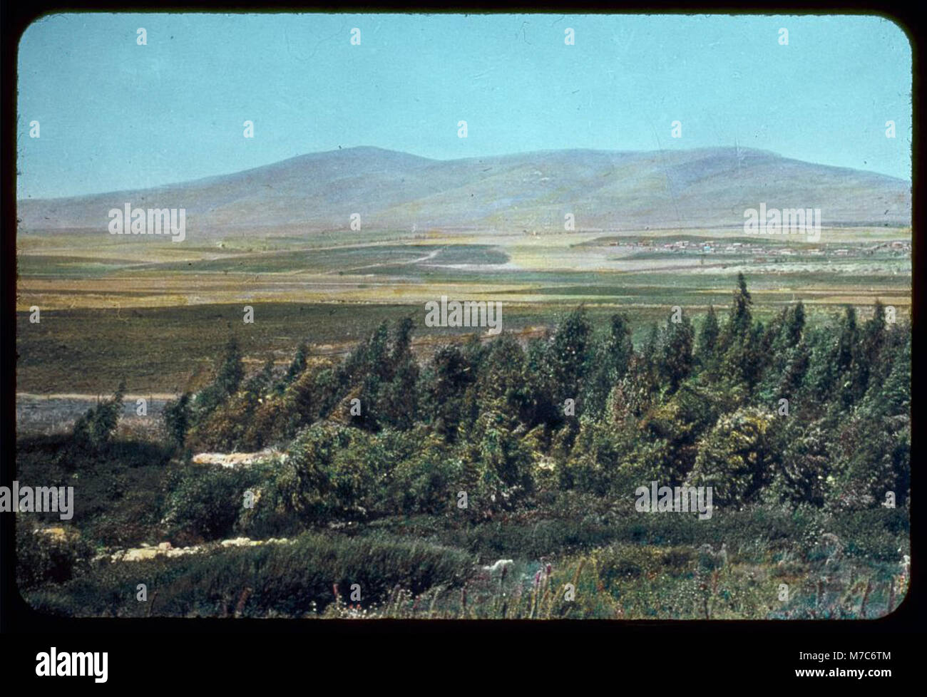 This photograph shows the northern view from Jerusalem, capturing the ...