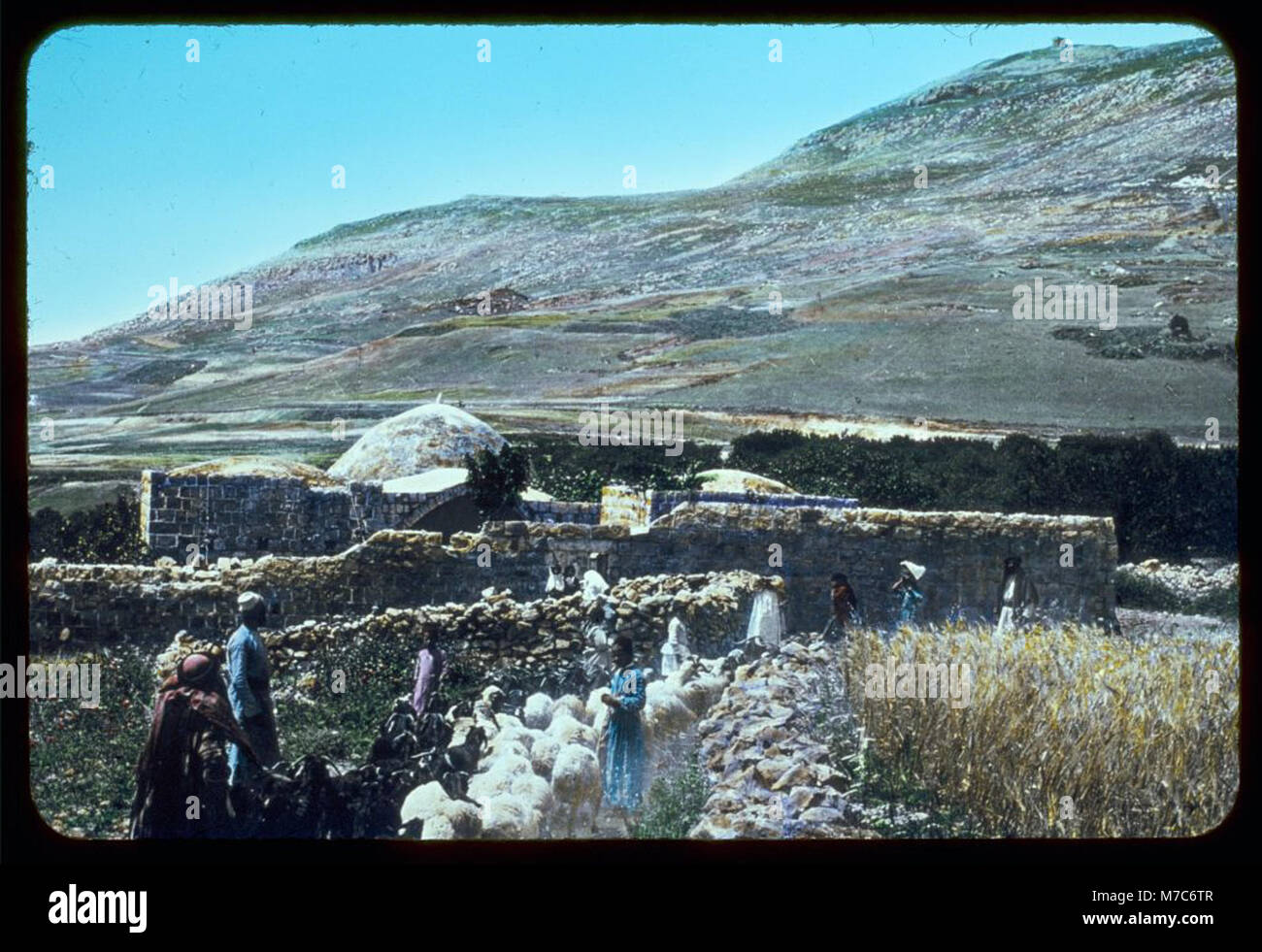 A photograph of Joseph's Tomb, located north of Jerusalem. This site ...