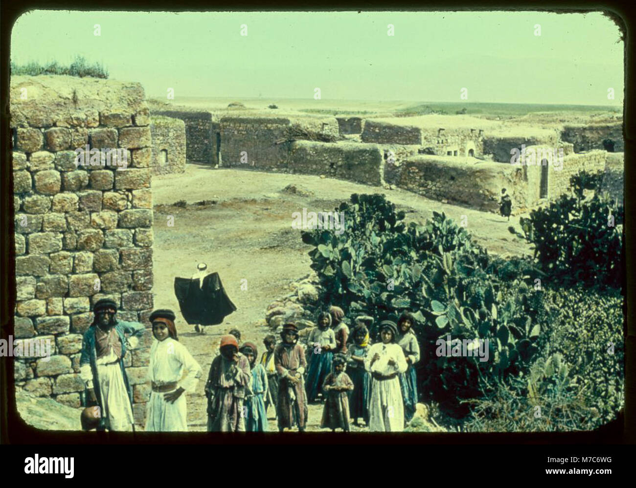 A view northward from Jerusalem, showing Shunem village, as described ...