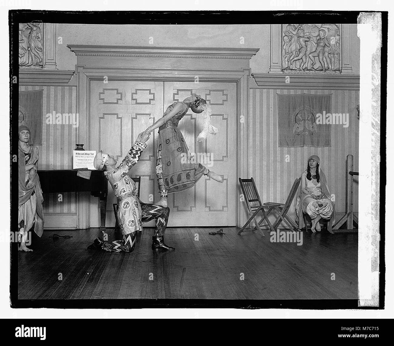 Paul Tcherinkoff's Russian dancers, 4-9-23 LOC npcc.08170 Stock Photo ...