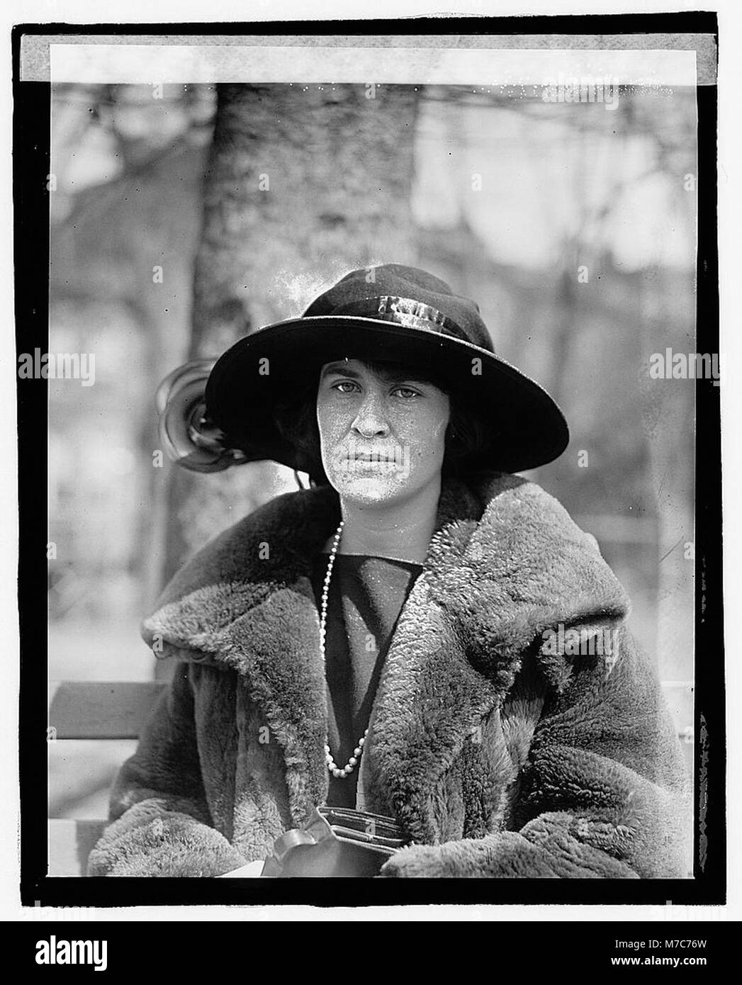 Photograph of Princess Santa Borghese, taken on March 21, 1923 ...