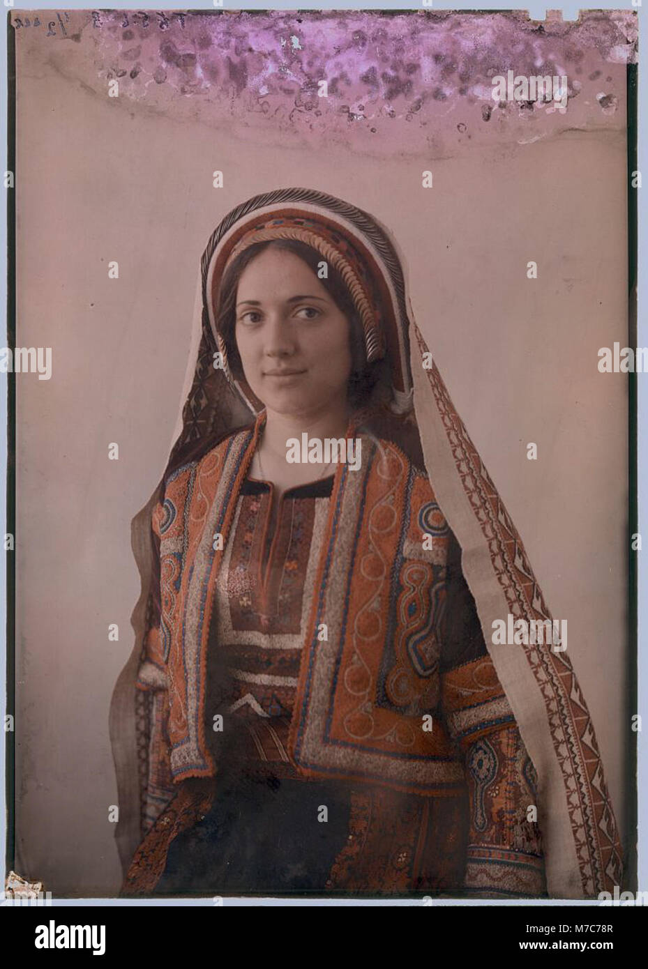 Ramallah woman LOC matpc.15029 Stock Photo - Alamy