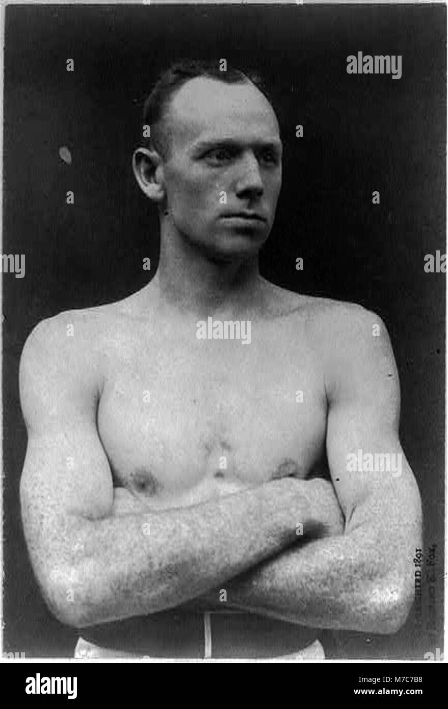 Robert Fitzsimmons, a British-born boxer, known for being a world ...