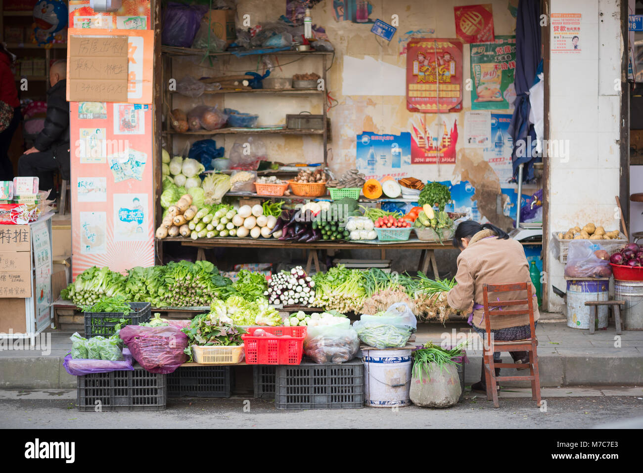 Chengdu, china street food hi-res stock photography and images - Alamy