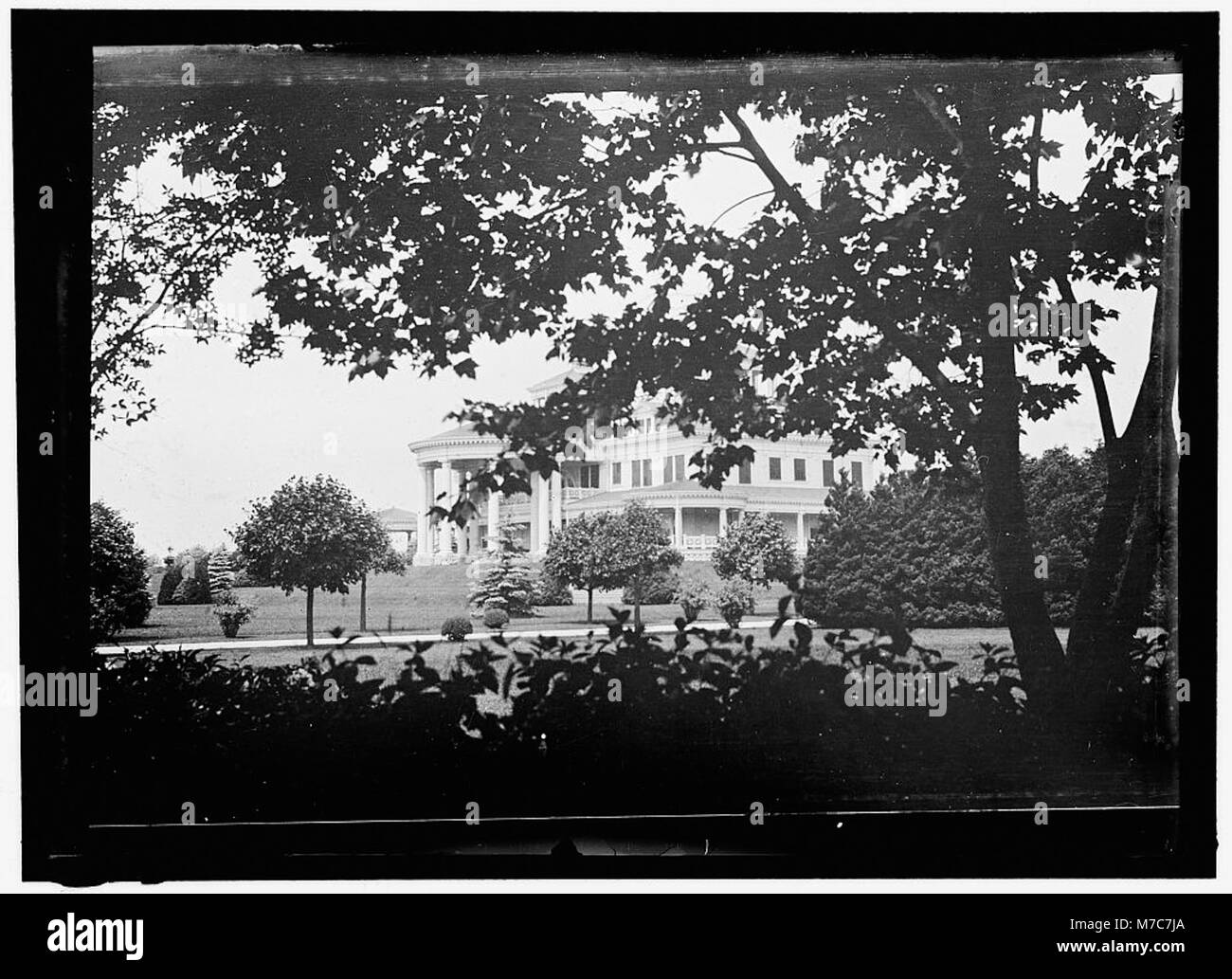 Shadow Lawn, located in New Jersey, served as a summer White House ...
