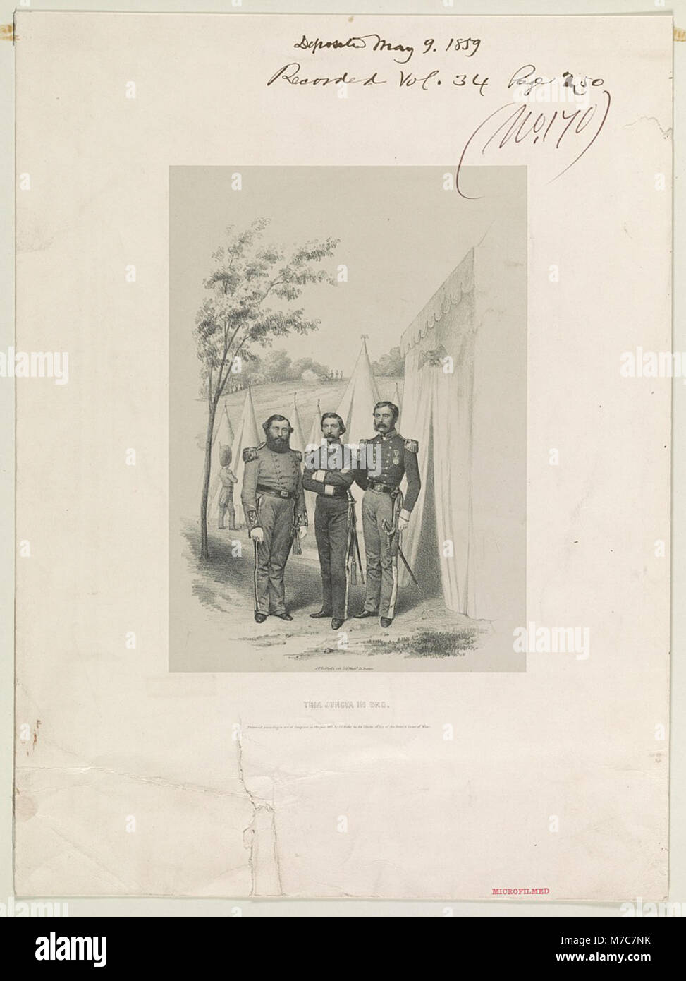 'Tria juncta in uno,' a Latin phrase meaning 'three joined in one,' is ...