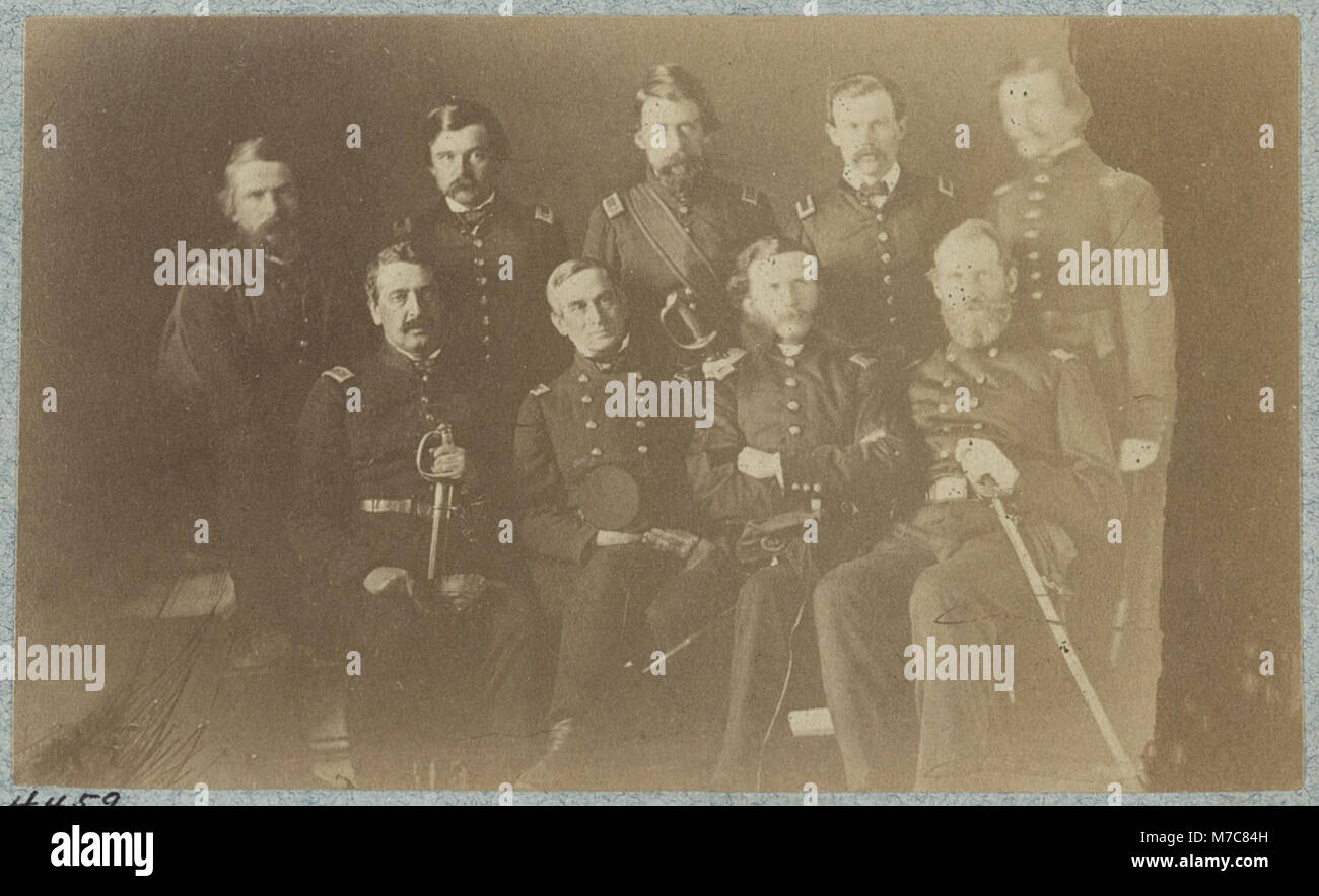 Officers of U.S. Garrison, Fort Sumter, April, 1861 LCCN2013651855 ...