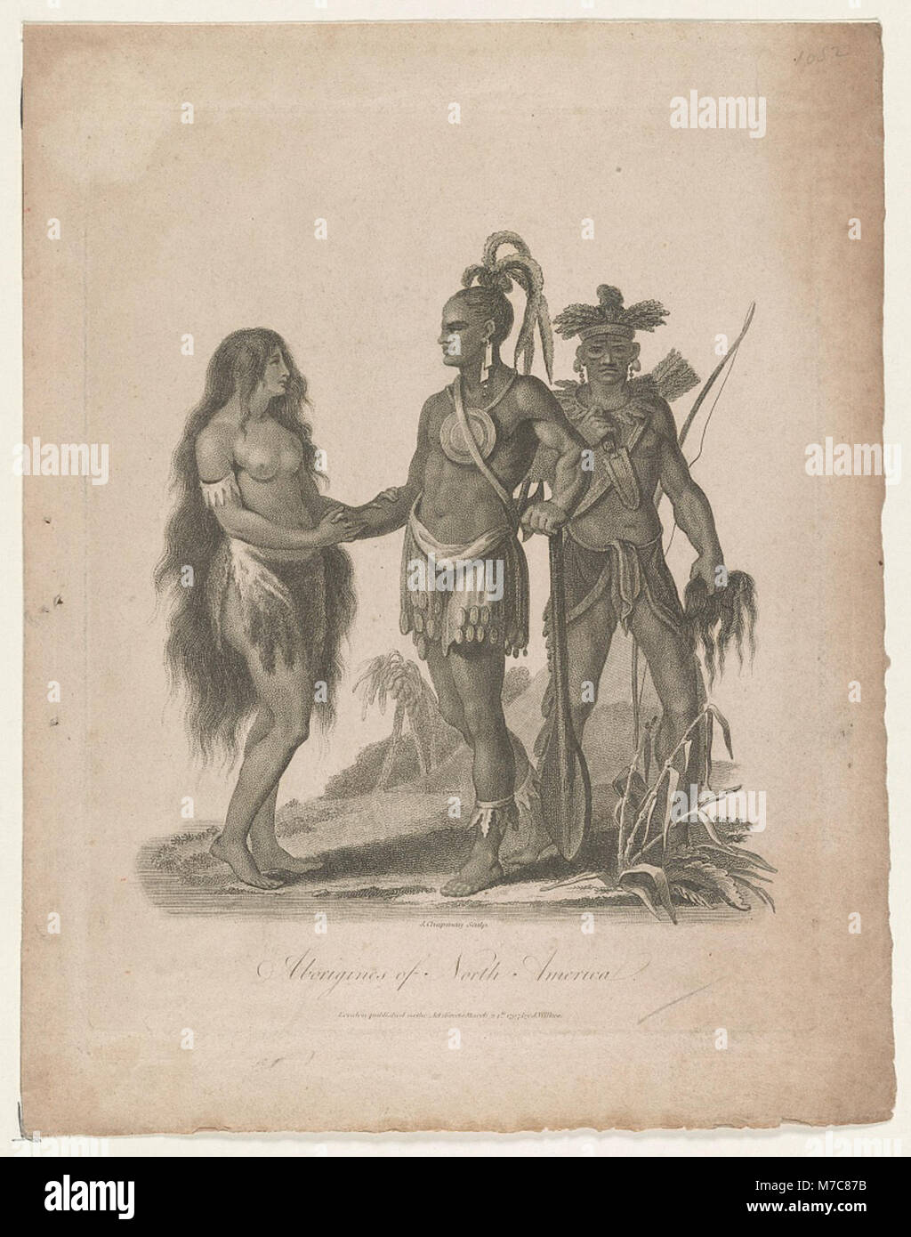 Photograph depicting various groups of Native American tribes ...