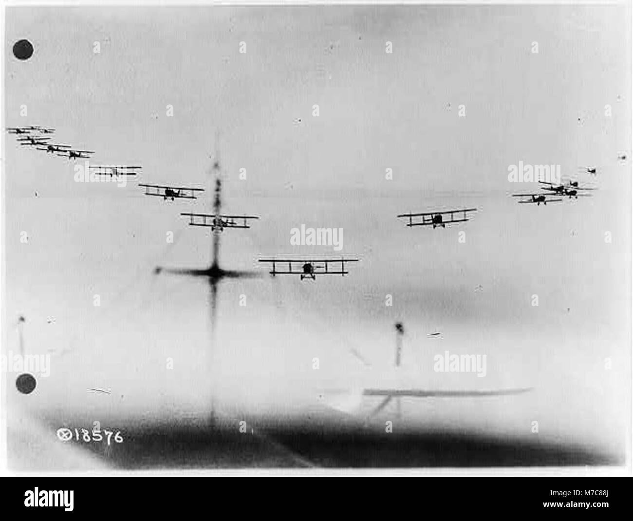 Photograph of a formation of airplanes hi-res stock photography and ...
