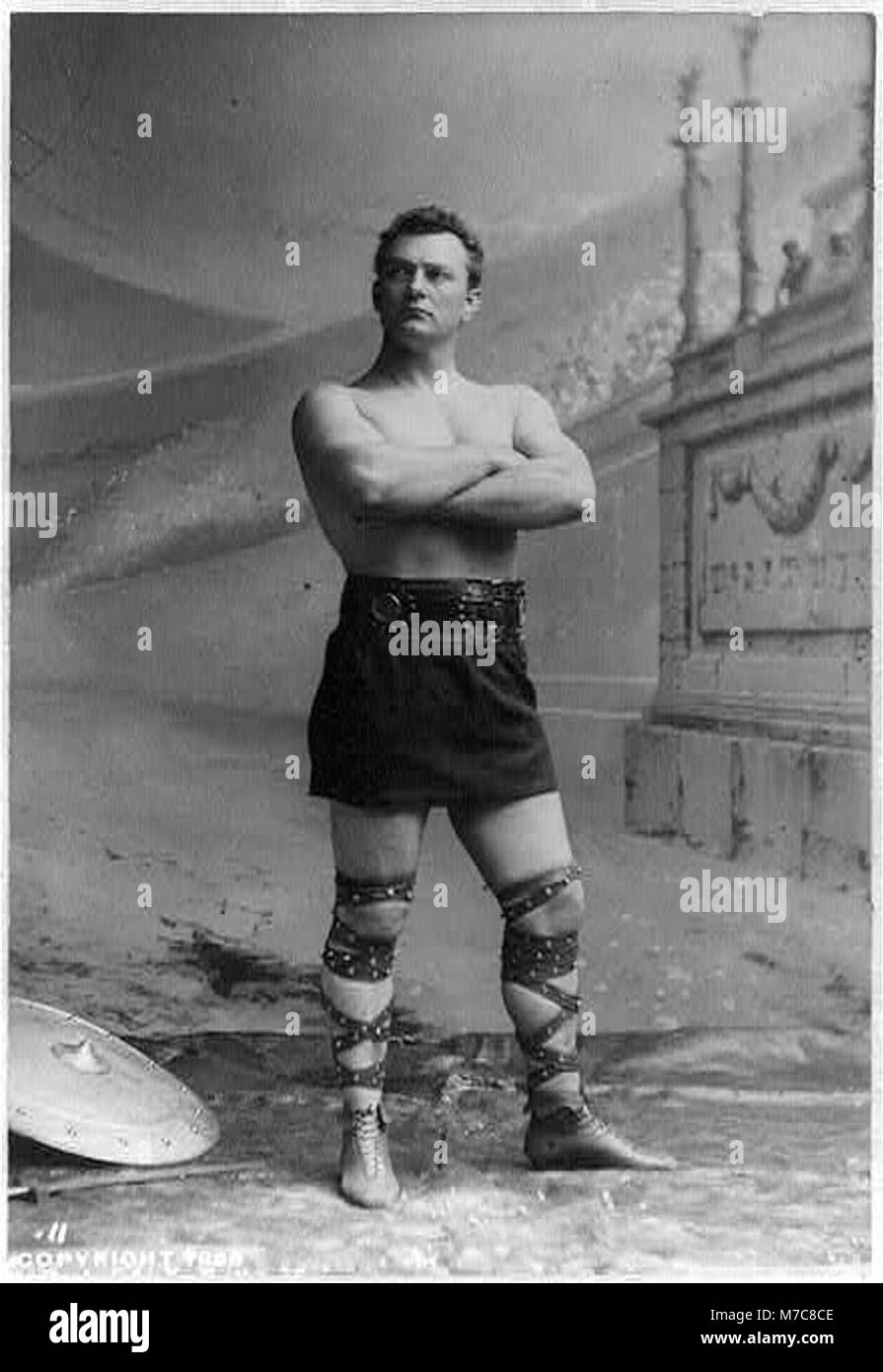William Muldoon, a prominent American wrestler and athlete, known for ...