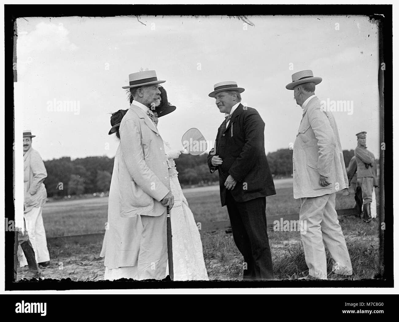 A moment captured in the historic first flight by the Wright Brothers ...