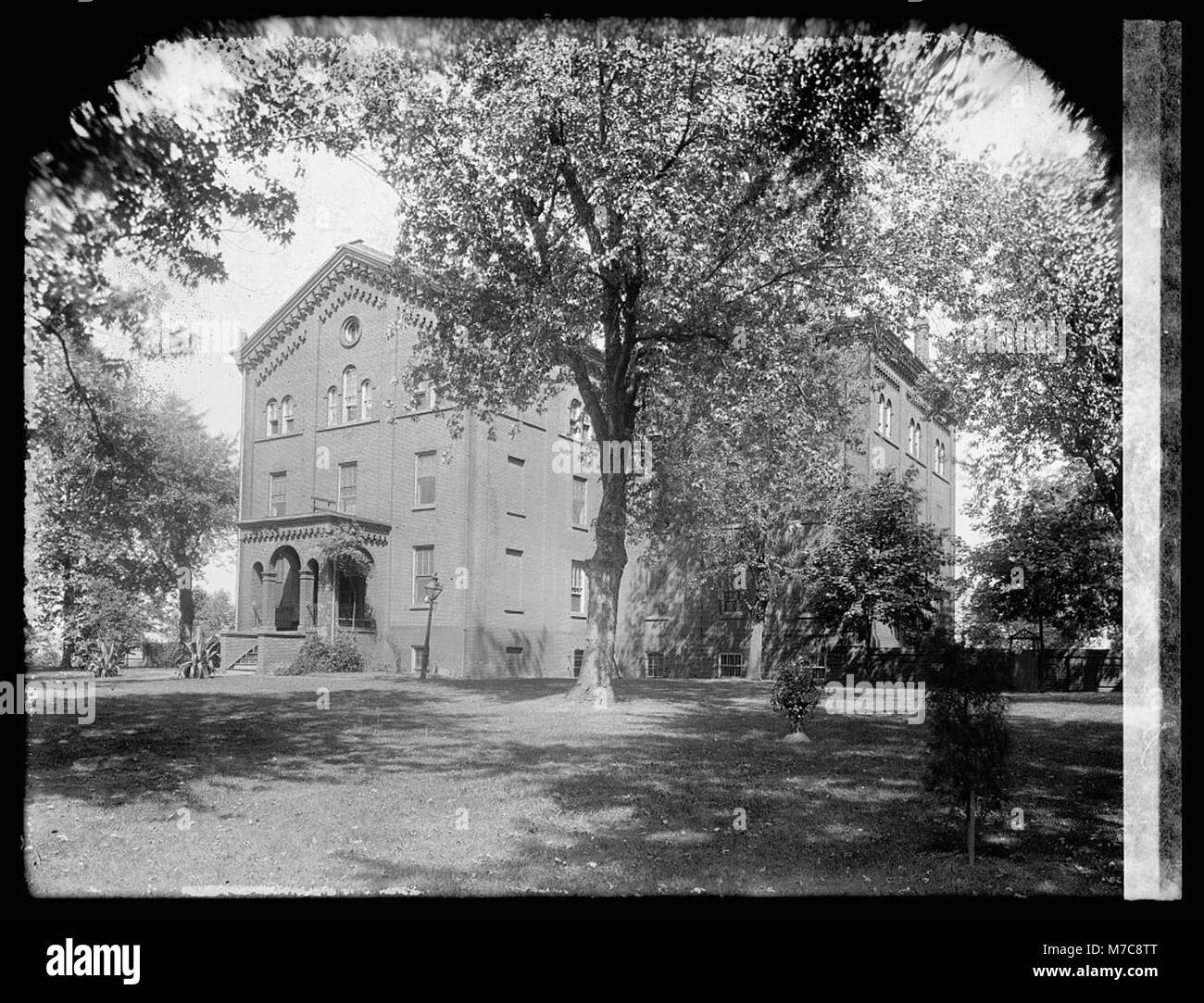 Photograph of the District Jail in Washington D.C., a key facility for ...
