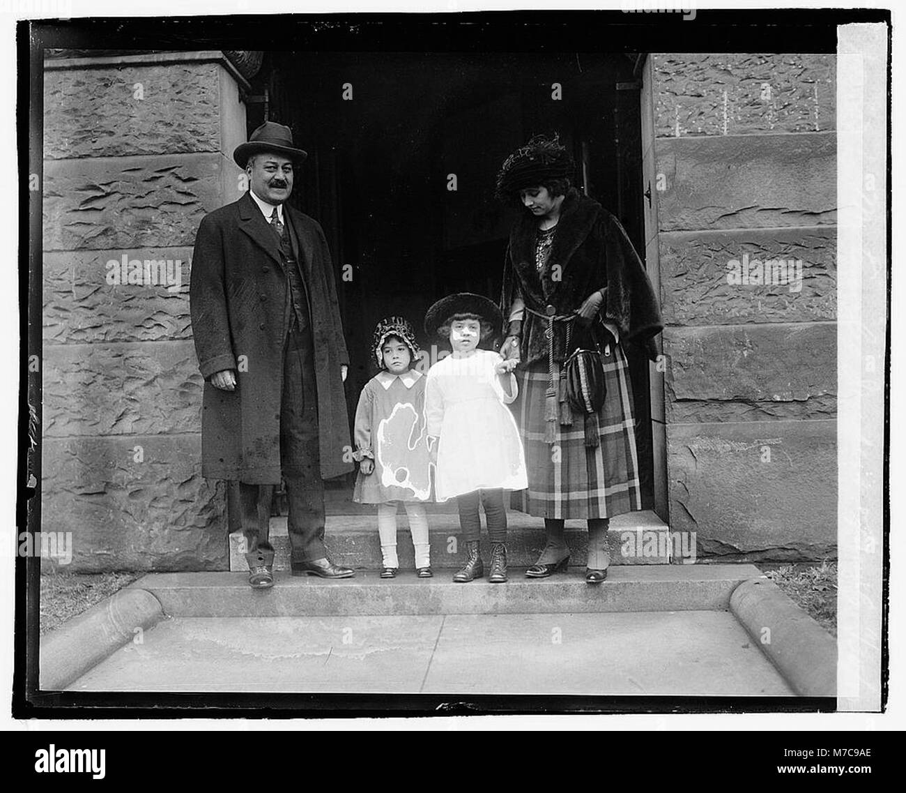 A portrait of Dr. Emilio Joubert and his family, captured on November ...