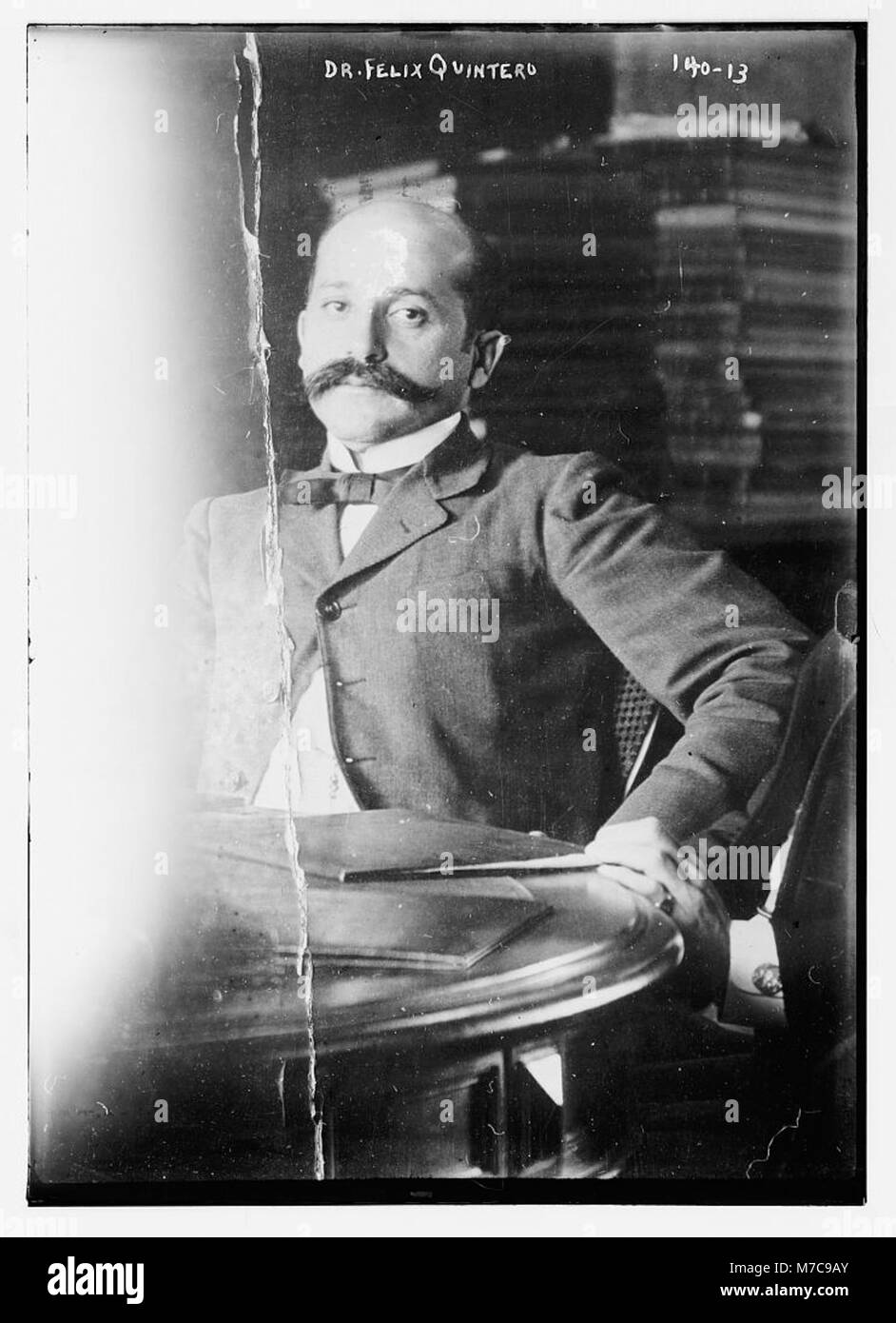 A portrait of Dr. Felix Quintero, an influential figure in his field ...