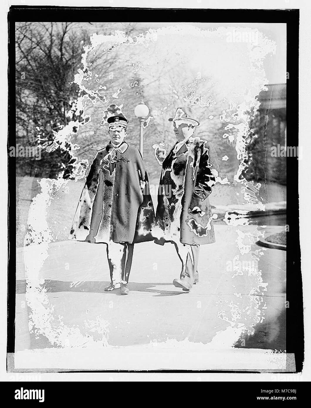A photograph of Dr. Grayson and Jack Nevin, likely capturing a moment ...