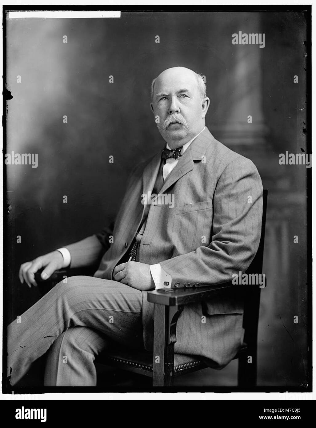 A portrait of W.H. Draper, an honorable individual known for his ...