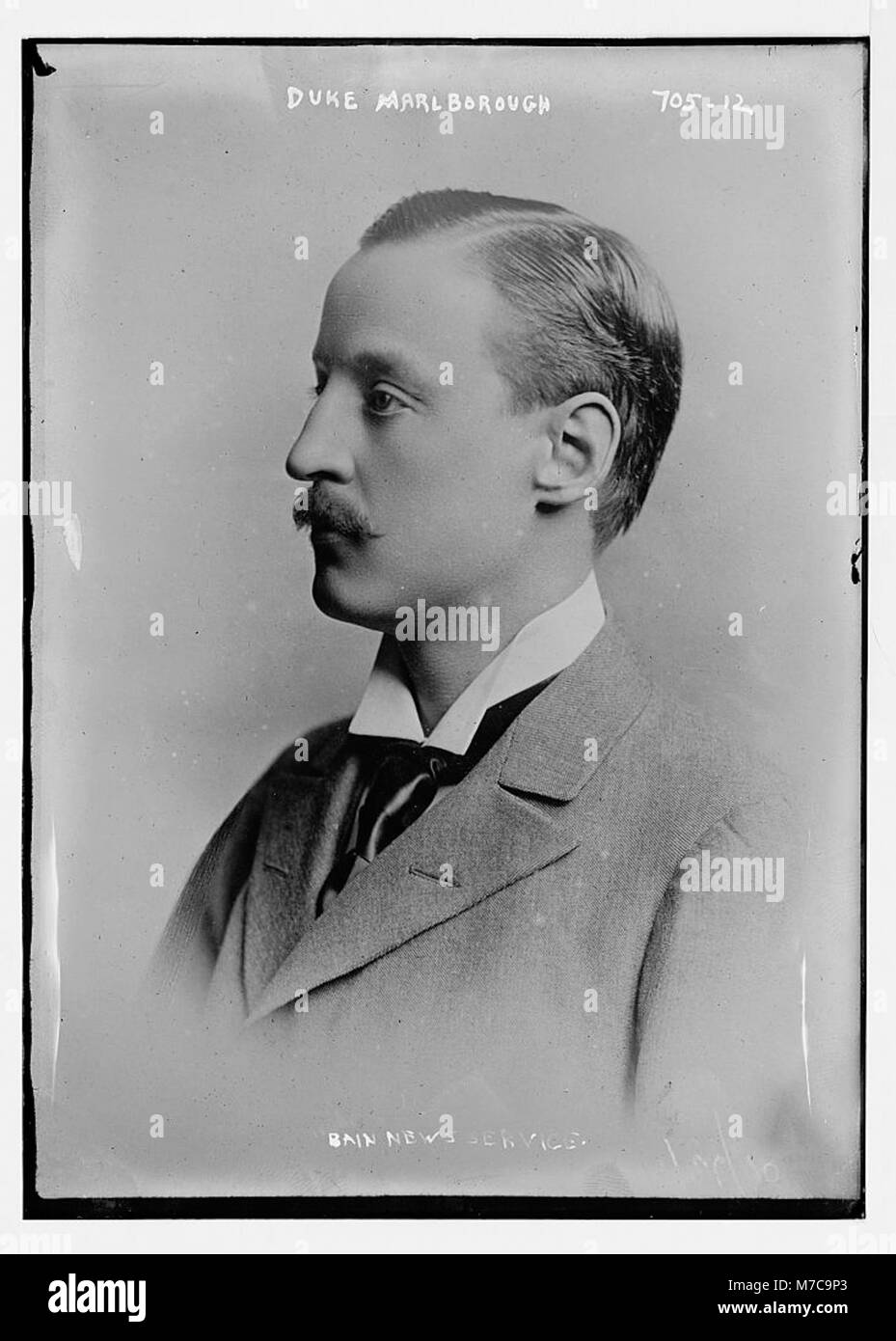 A portrait of Duke Marlborough, a notable British military leader from ...