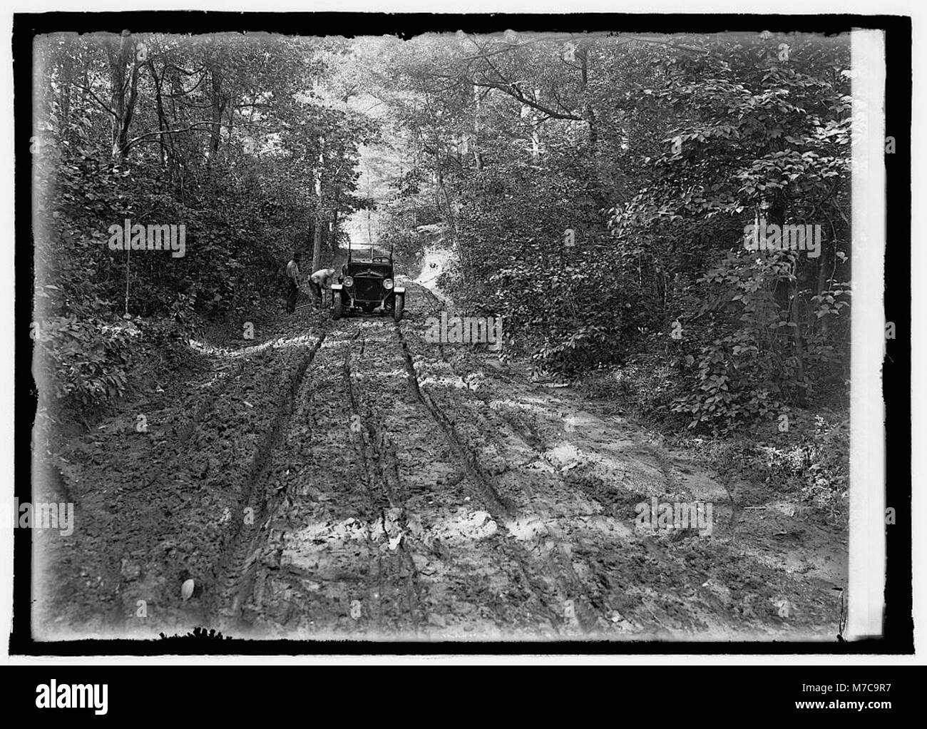 A photograph showing a duplex truck during a trip to Culpeper ...