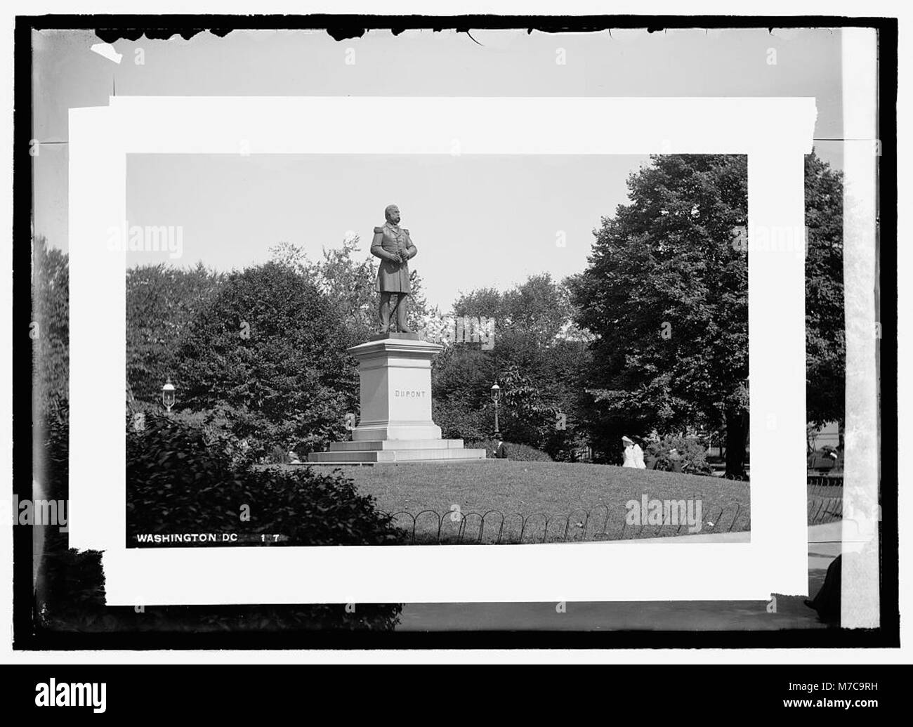 The DuPont statue commemorates the legacy of the DuPont family, known ...