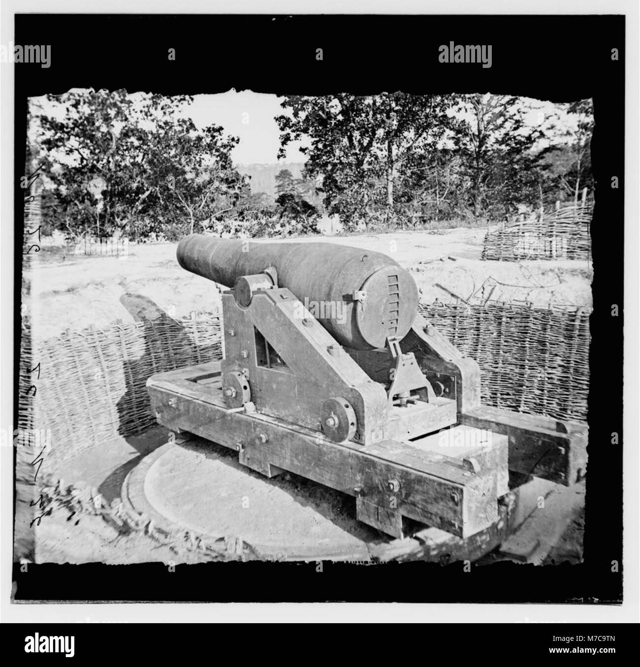 Dutch Gap Canal, James River, Virginia. Confederate battery LOC cwpb ...