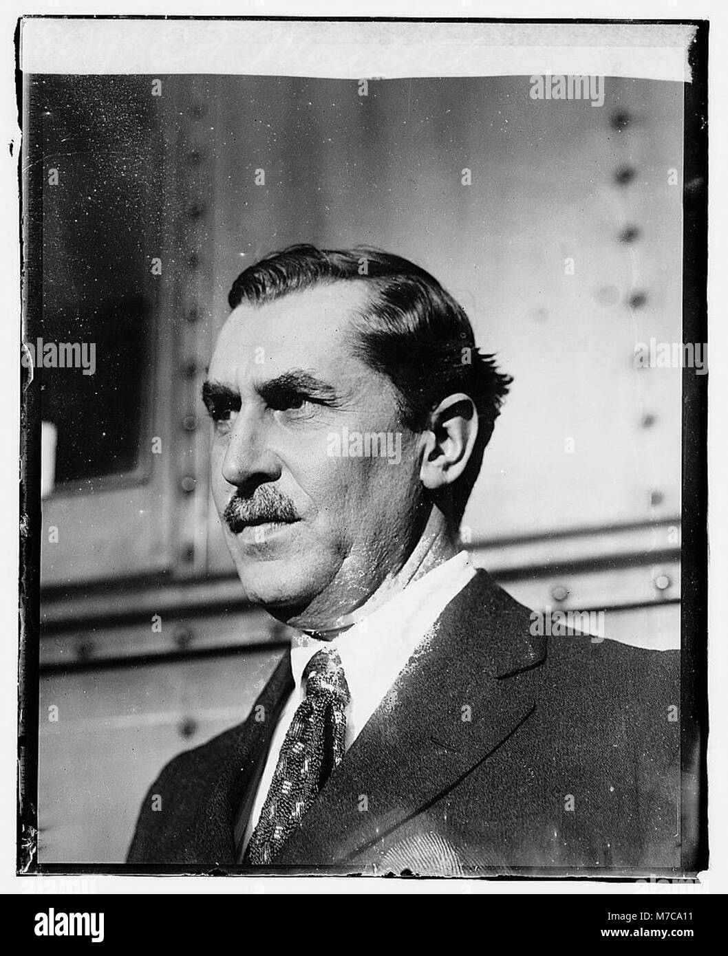 Portrait of E.T. Meredith, an individual from American history. The ...