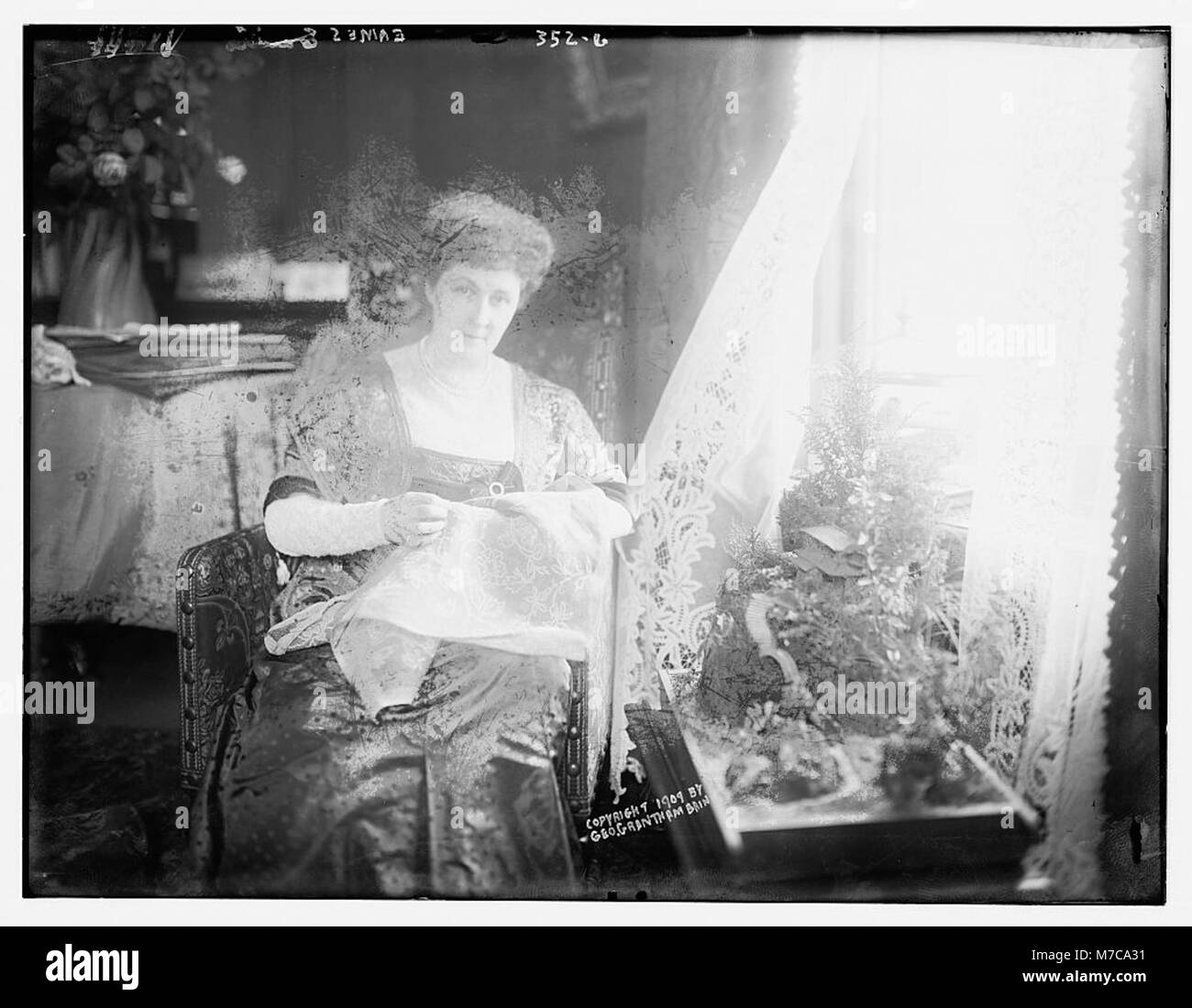 A portrait of a woman designed by Charles and Ray Eames, two iconic ...