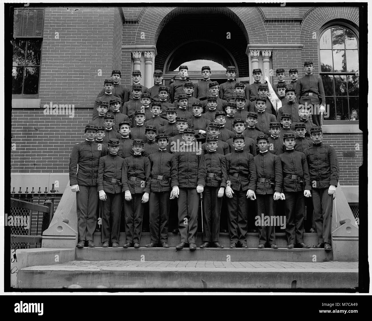 EASTERN HIGH SCHOOL. CADETS LOC hec.14927 Stock Photo - Alamy