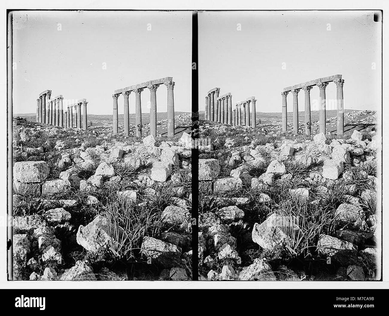 Jerash ancient city located hi-res stock photography and images - Alamy